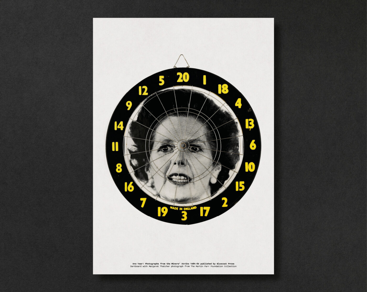 Thatcher Dart Board Poster – Bluecoat Press