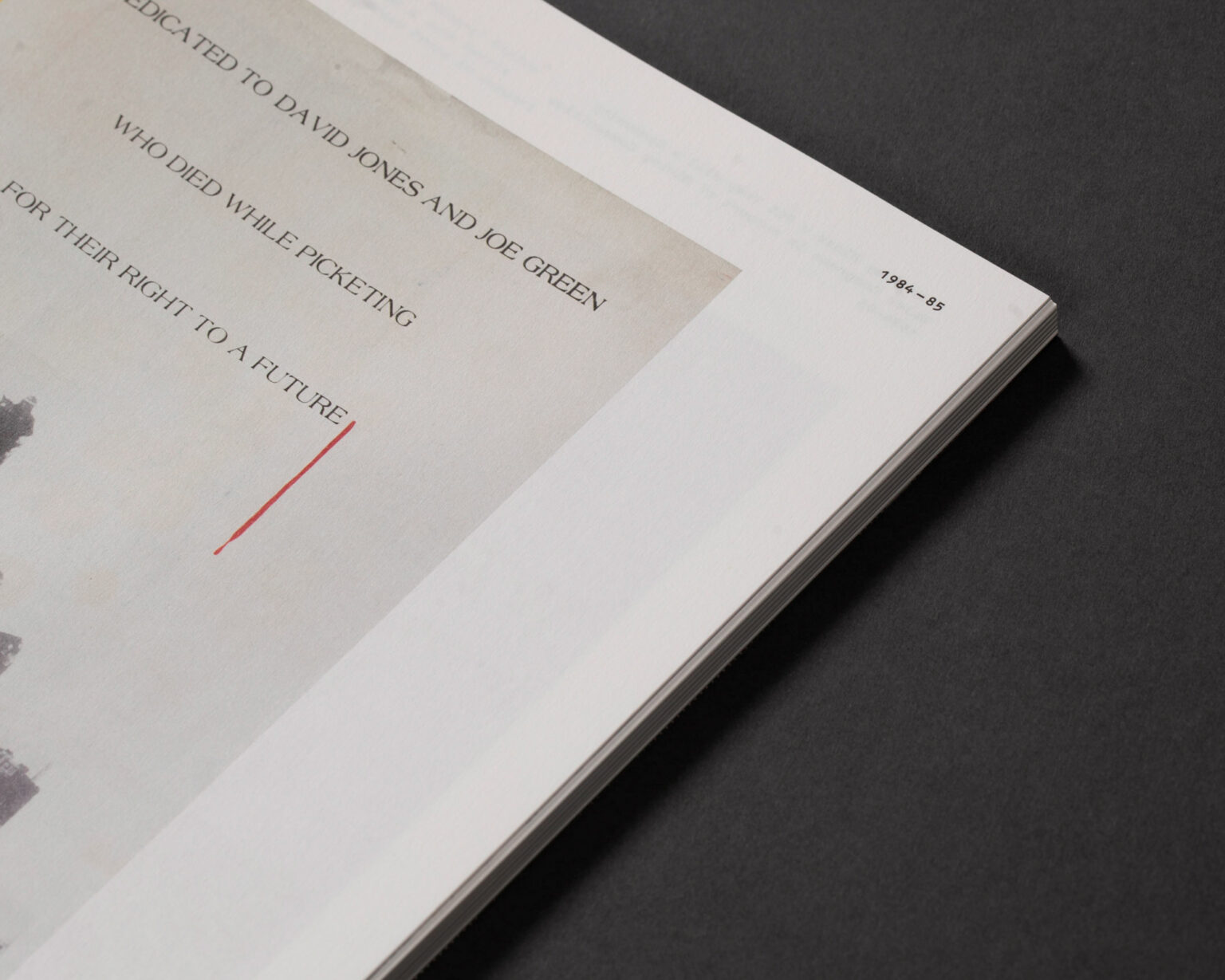 ONE YEAR! Photographs From the Miners’ Strike 1984—85 – Bluecoat Press